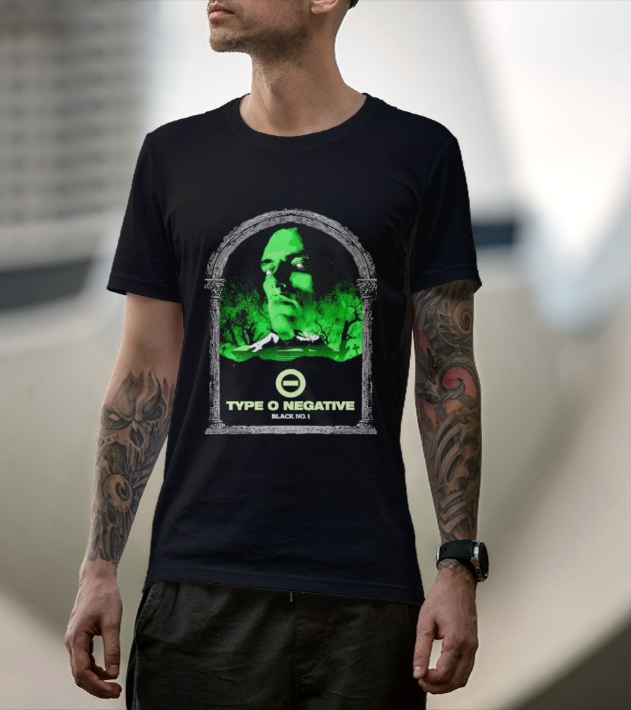 Type O Negative Black No 1 Peter Steele Gothic T-Shirt