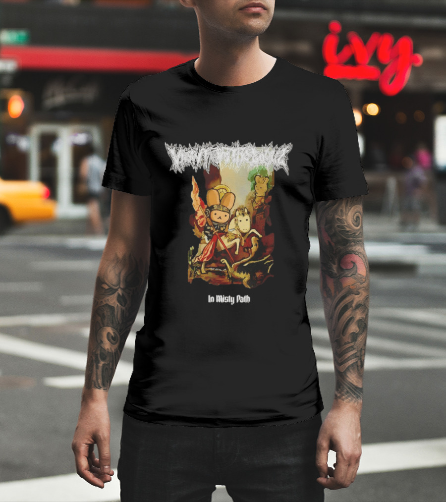 View From The Soul In Misty Path T-Shirt