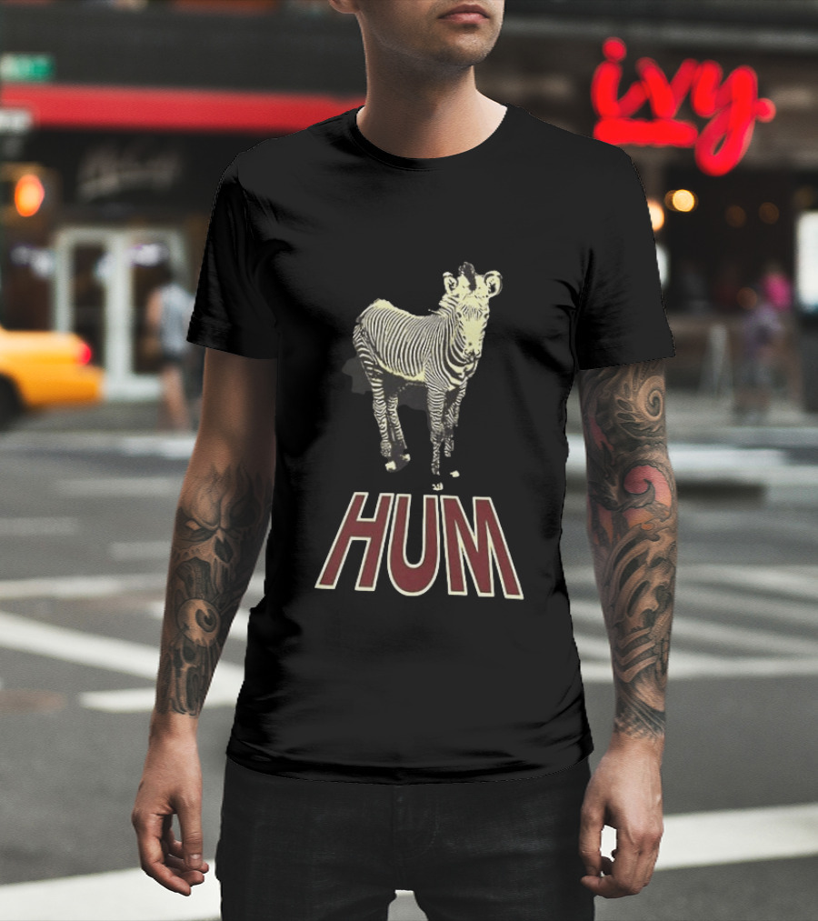Zebra HUM Little Dipper The Pod Stars Suicide Machine The Very Old Man Two Sided T-Shirt