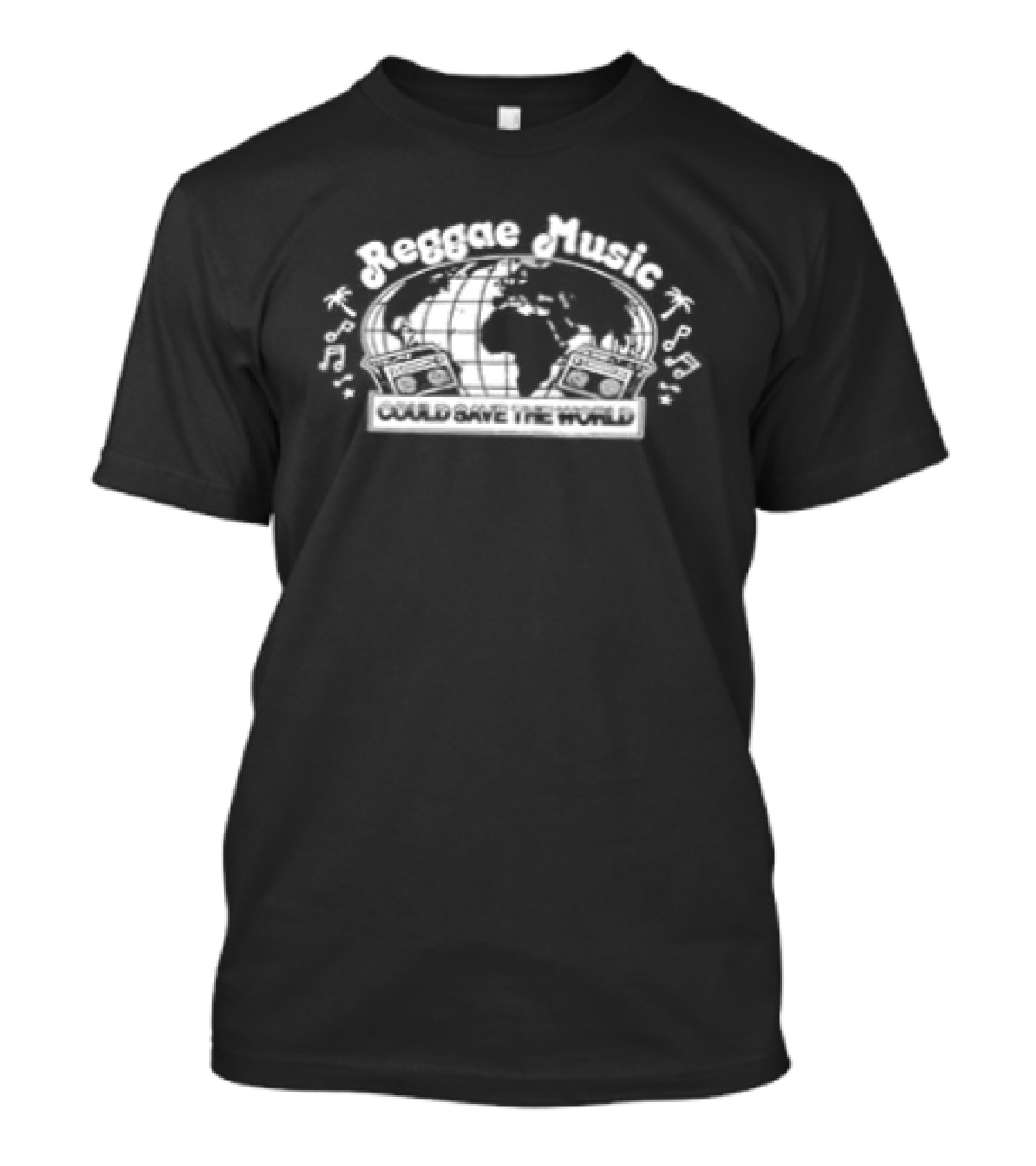 Reggae Music Could Save The World King Tubby Augustus Pablo Niney The Observer Two Sided T-Shirt