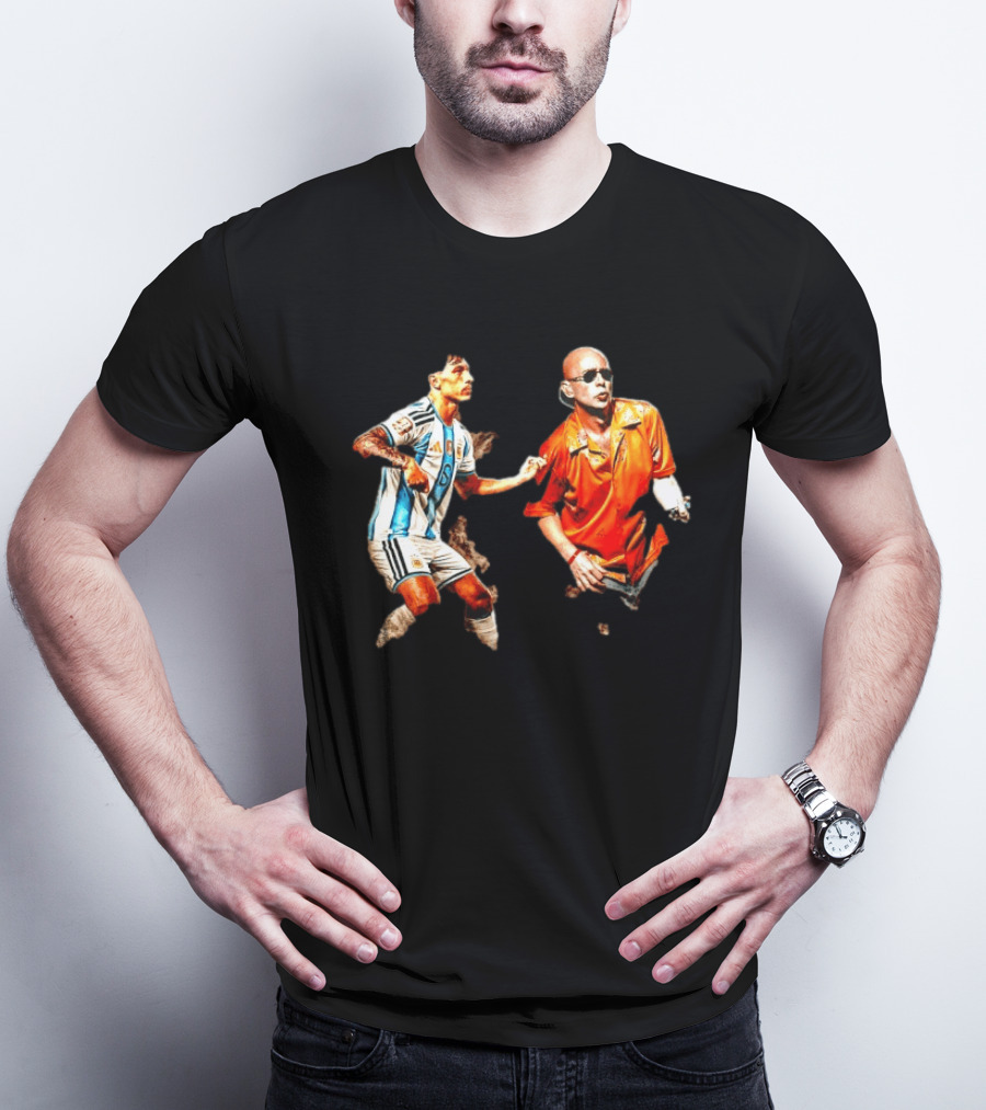 Lisandro Martinez Argentina Jersey Carlos Indio Solari T-Shirt