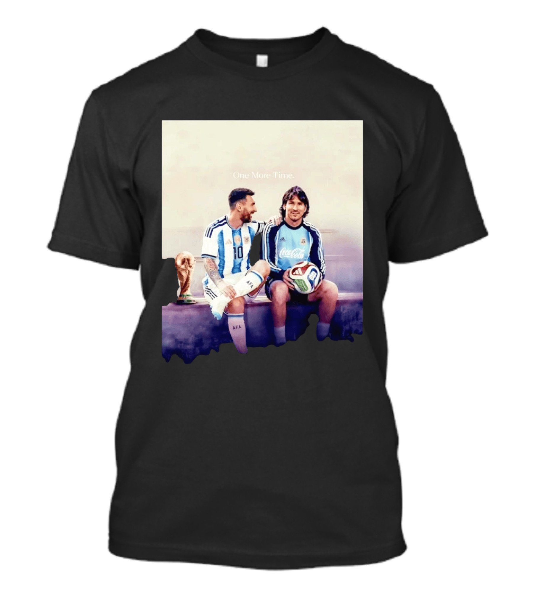 One More Time Lionel Messi World Cup Legacy T-Shirt