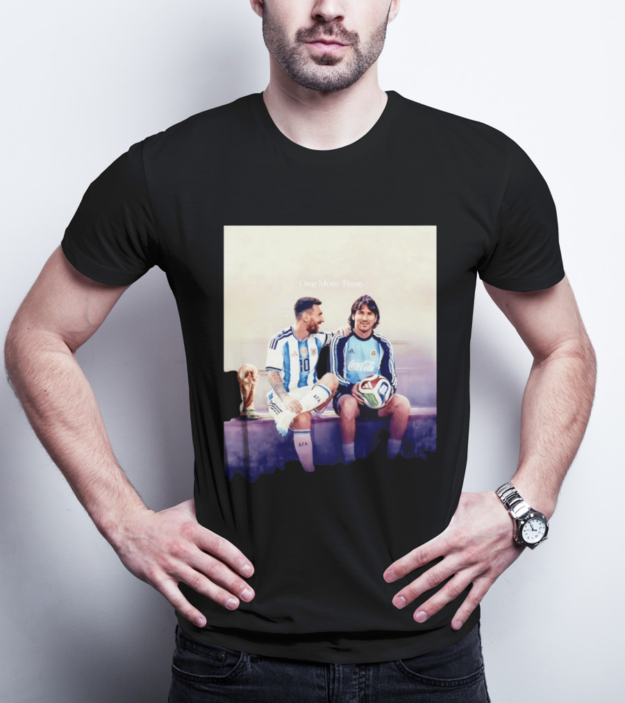 One More Time Lionel Messi World Cup Legacy T-Shirt
