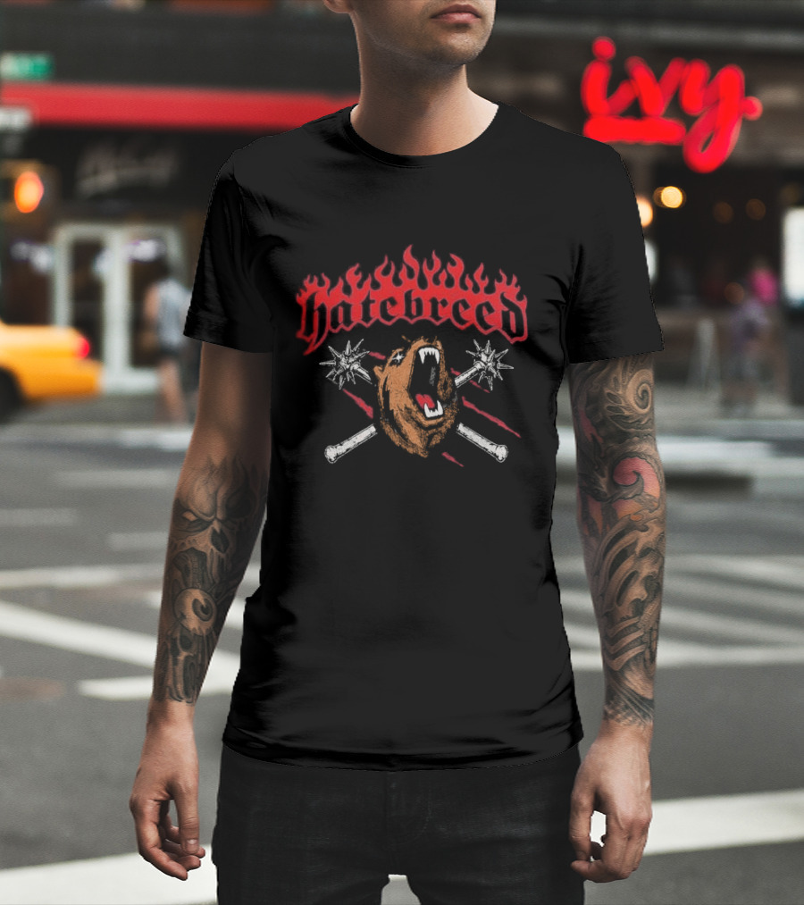 Original Hatebreed Chicago IL The Rumble Festival 2026 Venue At Cobra Lounge Lot On 17 July 2026 Moshers Of The Midway T-Shirt