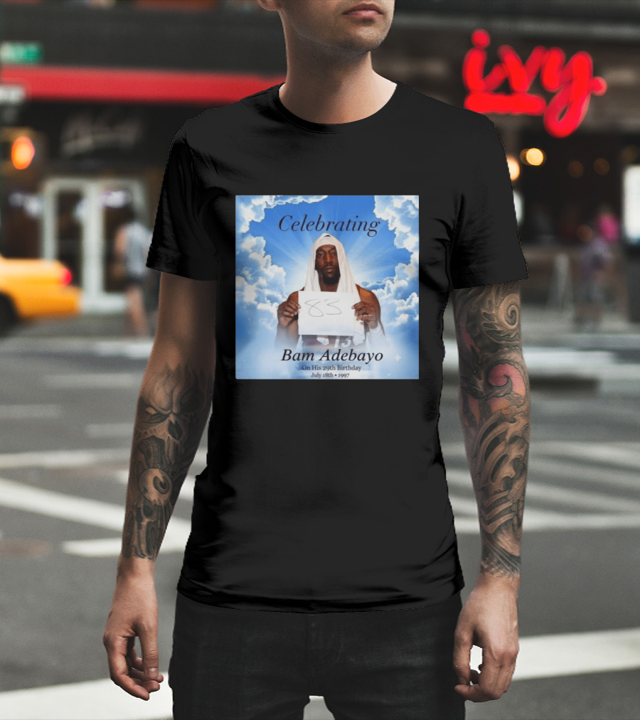 Celebrating Bam Adebayo 83 On His 29th Birthday July 18th 1997 T-Shirt