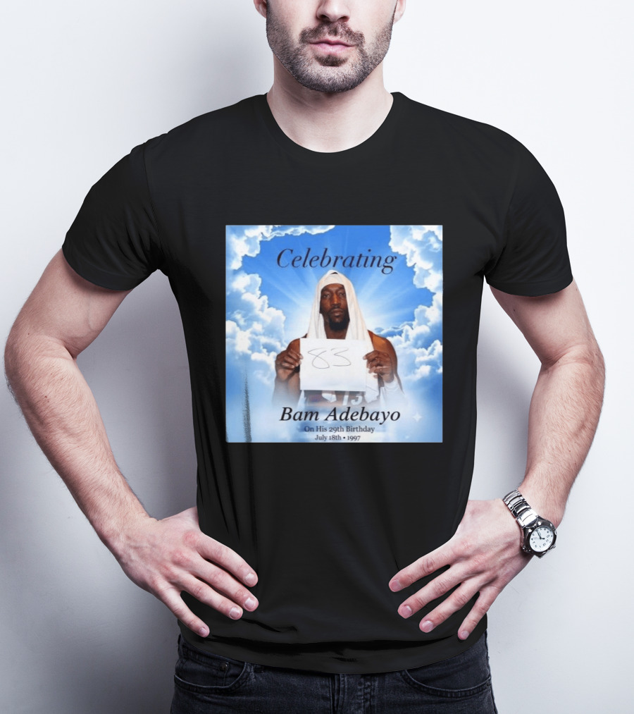Celebrating Bam Adebayo 83 On His 29th Birthday July 18th 1997 T-Shirt