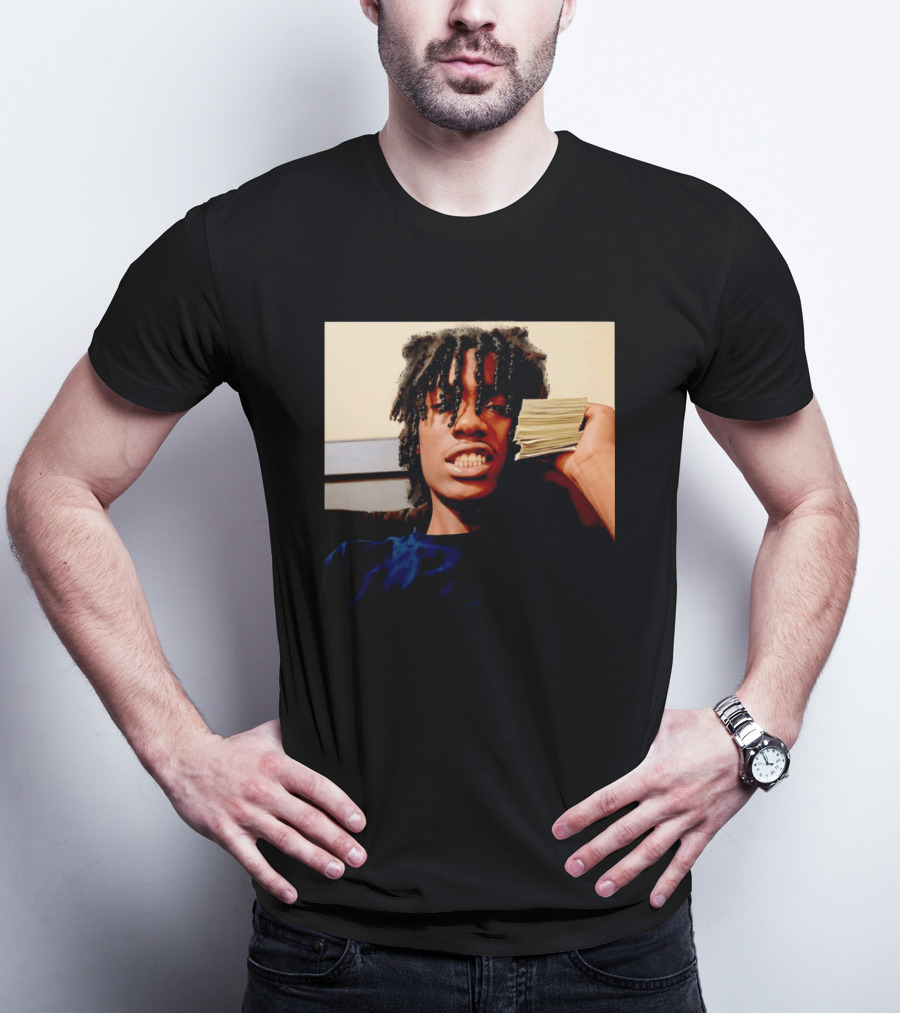 Lil Double 0 Rapper Hip Hop Money Stack Pose T-Shirt
