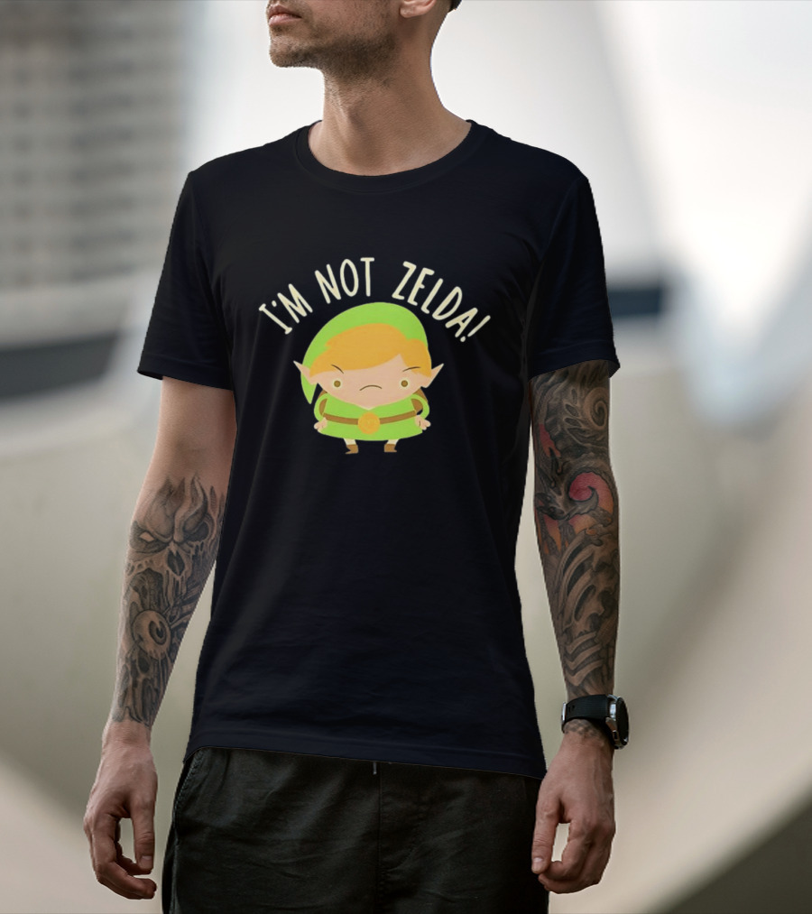 I'm Not Zelda Funny Link T-Shirt