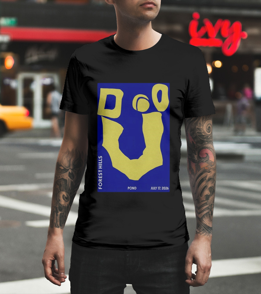 Forest Hills Pond July 17 2026 DJO Tour T-Shirt
