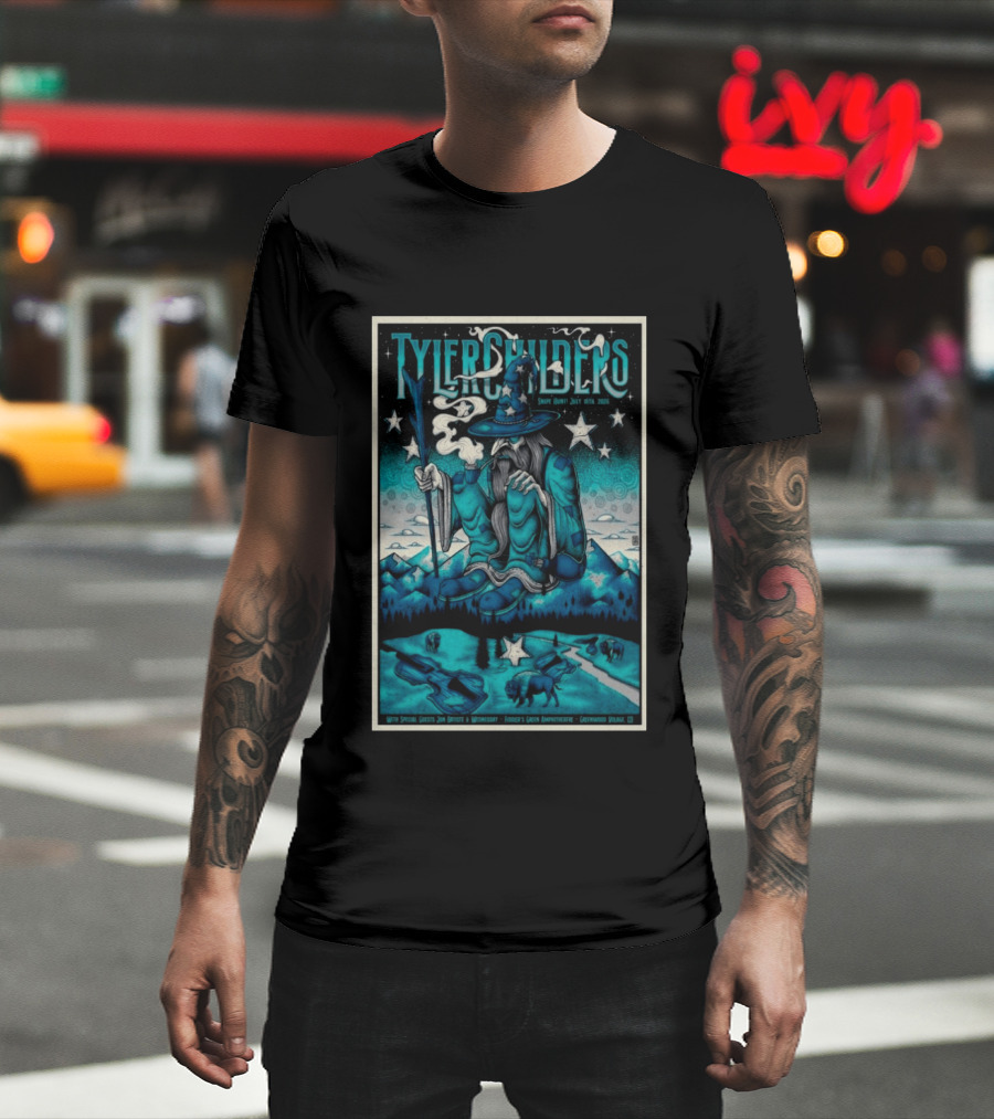 Tyler Childers Snipe Hunt July 18th 2026 Fiddler's Green Amphitheatre Greenwood Village CO T-Shirt