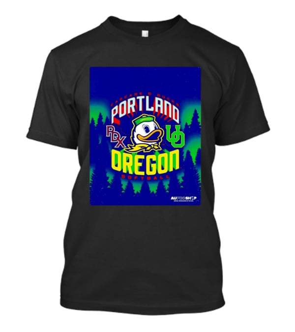 Cascade Ducks Portland RDX Oregon Softball T-Shirt