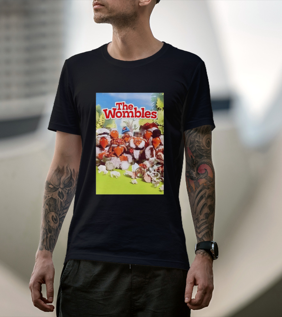 The Wombles Cartoon Characters Cleanup Adventure T-Shirt