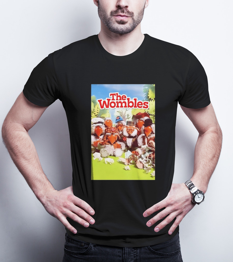 The Wombles Cartoon Characters Cleanup Adventure T-Shirt