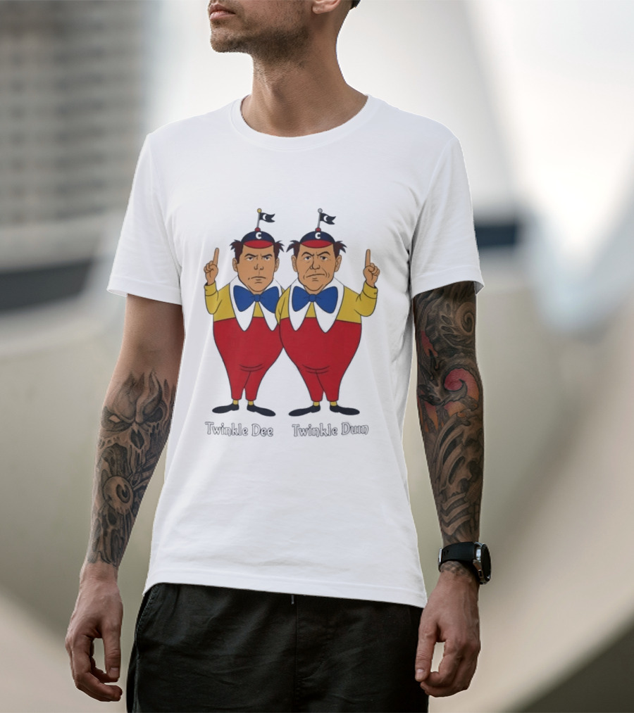 Twinkle Dee Twinkle Dum Characters In Colorful Outfits T-Shirt