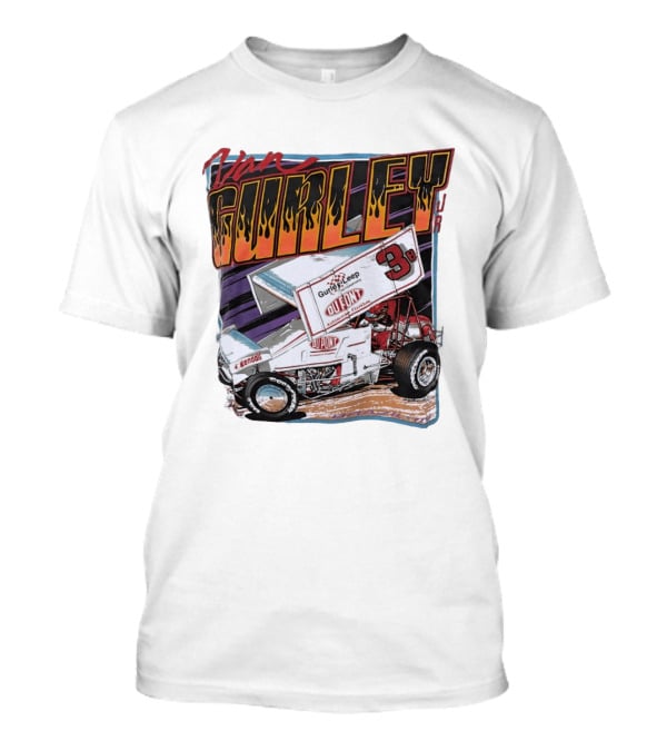 Van Gurley Jr 3B Gurley Leep Motorsports DuPont Sprint Car Racing Kendall T-Shirt