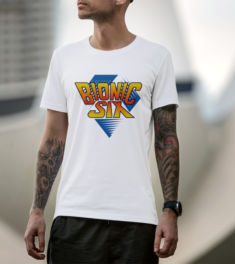 Bionic Six Retro Animated Series T-Shirt