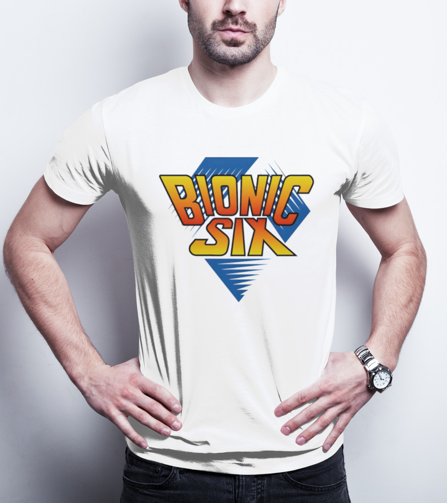 Bionic Six Retro Animated Series T-Shirt