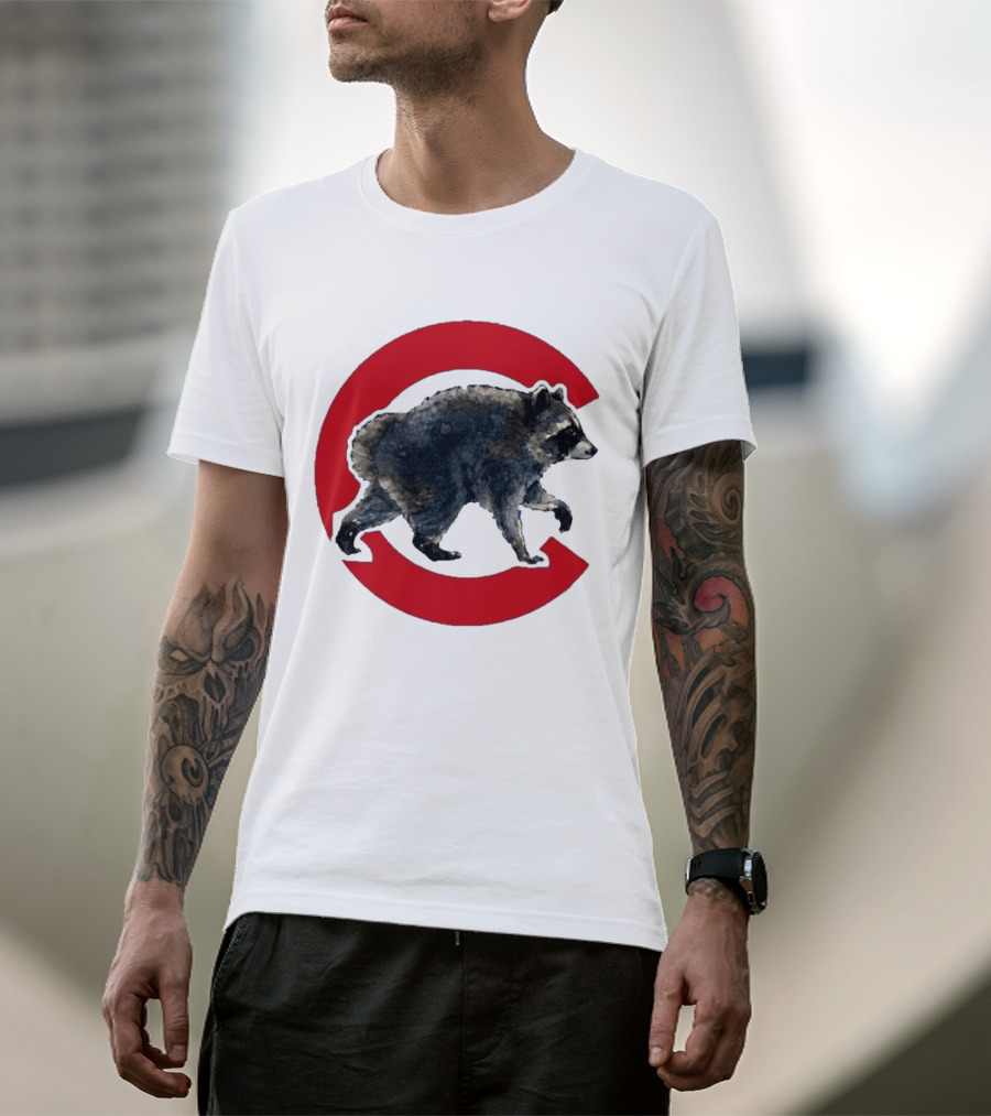 Cubs C Raccoon Jimothy T-Shirt