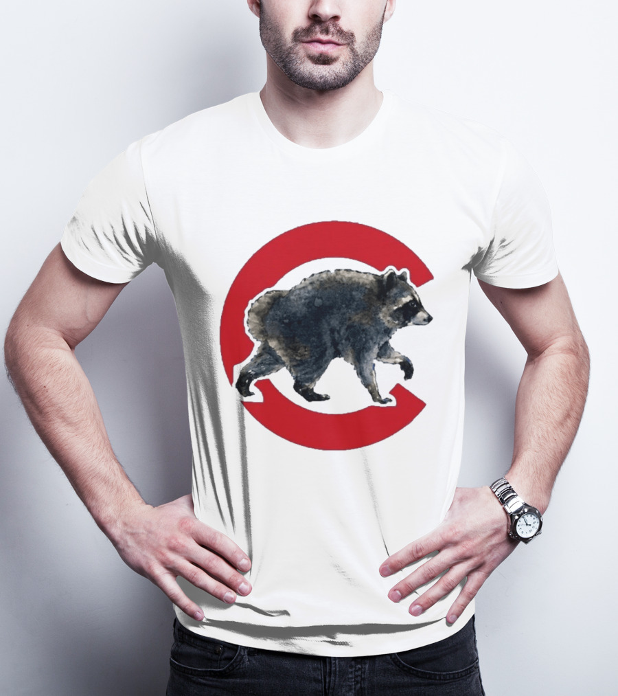 Cubs C Raccoon Jimothy T-Shirt