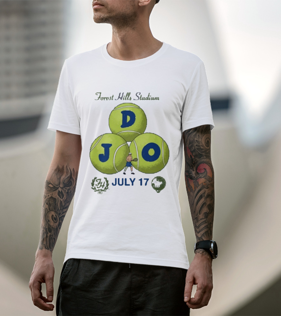 Forest Hills Stadium July 17 Tennis Event T-Shirt