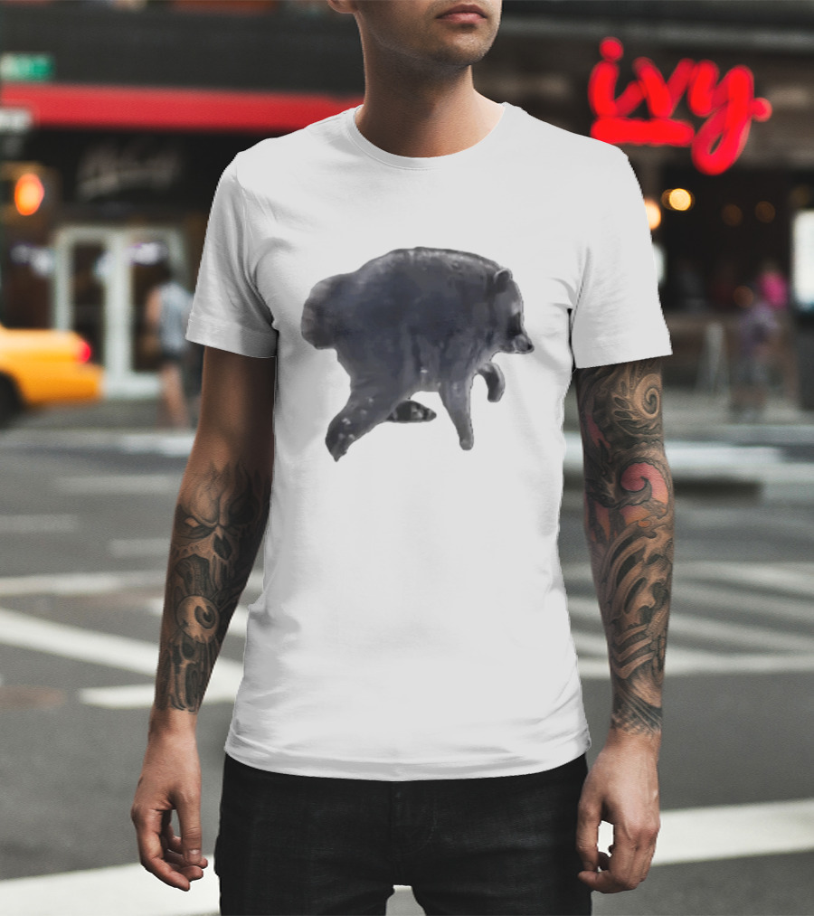 Jimothy Club Basic Bear Walking T-Shirt