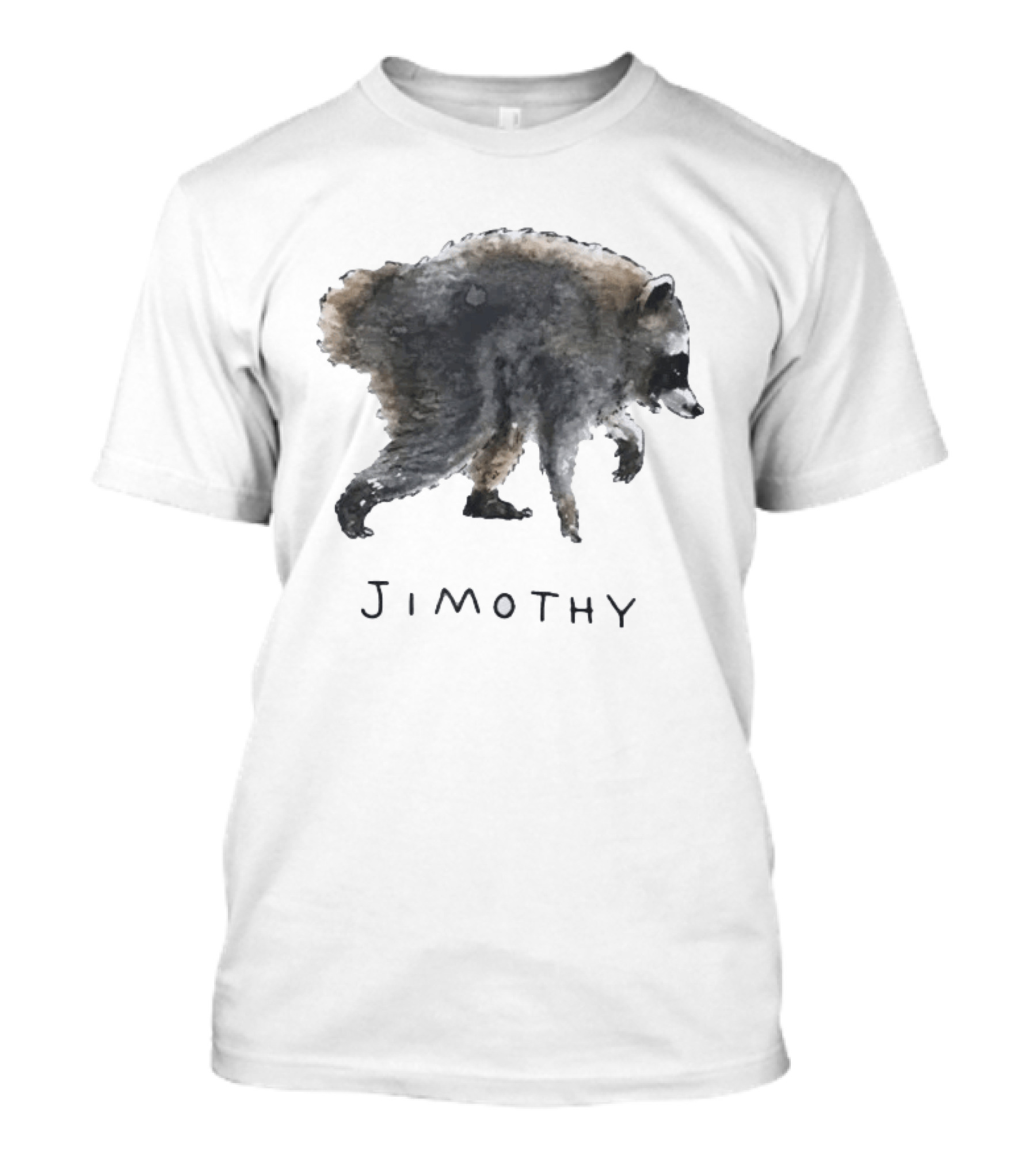 Jimothy Raccoon Viral Seattle Artwork Trend T-Shirt