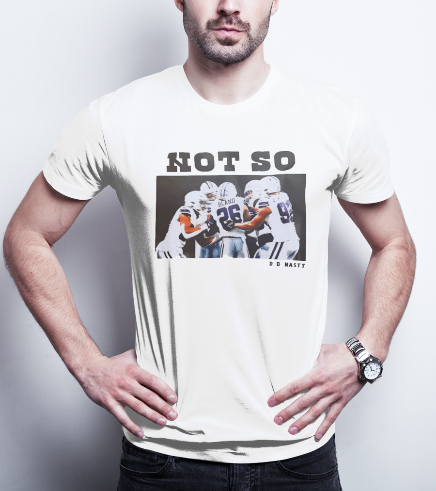 Not So Bland 26 Dallas Cowboys DCDynasty Football Team Huddle T-Shirt
