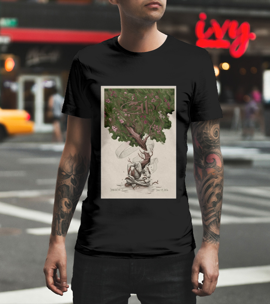 311 Syracuse NY July 19 2026 Tree And Blossoms Tour T-Shirt