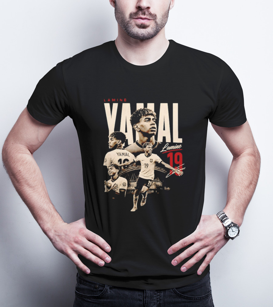 Lamine Yamal 19 Spain National Team T-Shirt