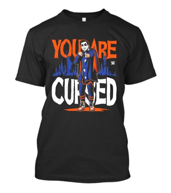 Danhausen WWE NYC You Are Cursed Skyline T-Shirt