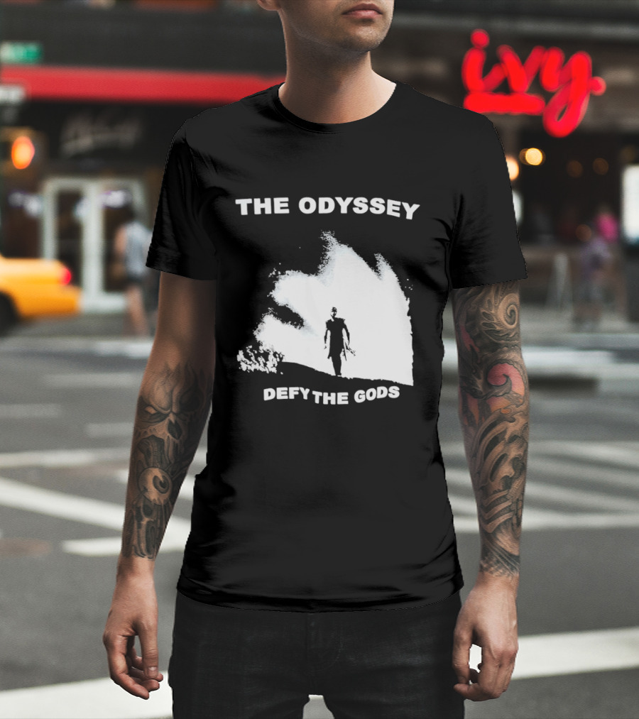 The Odyssey Defy The Gods Mythology Journey T-Shirt