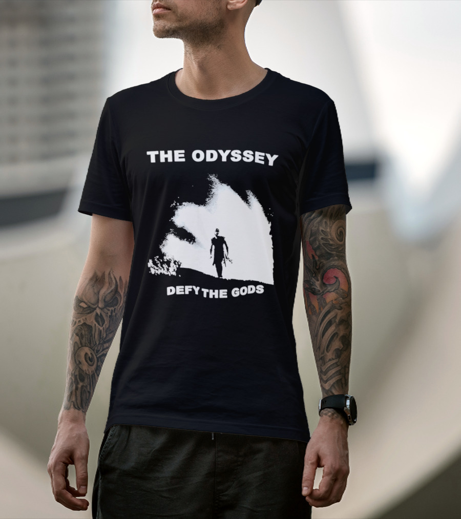 The Odyssey Defy The Gods Mythology Journey T-Shirt