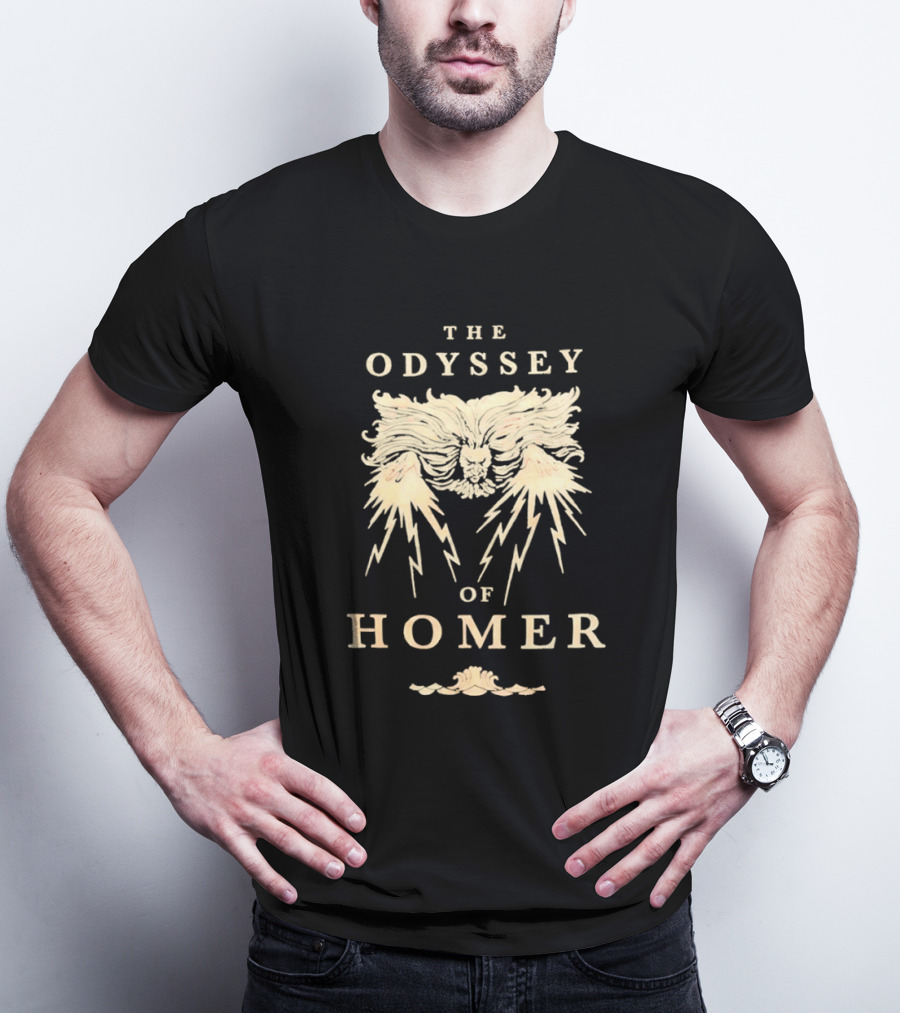 The Odyssey Of Homer Mythical Lightning Lion T-Shirt