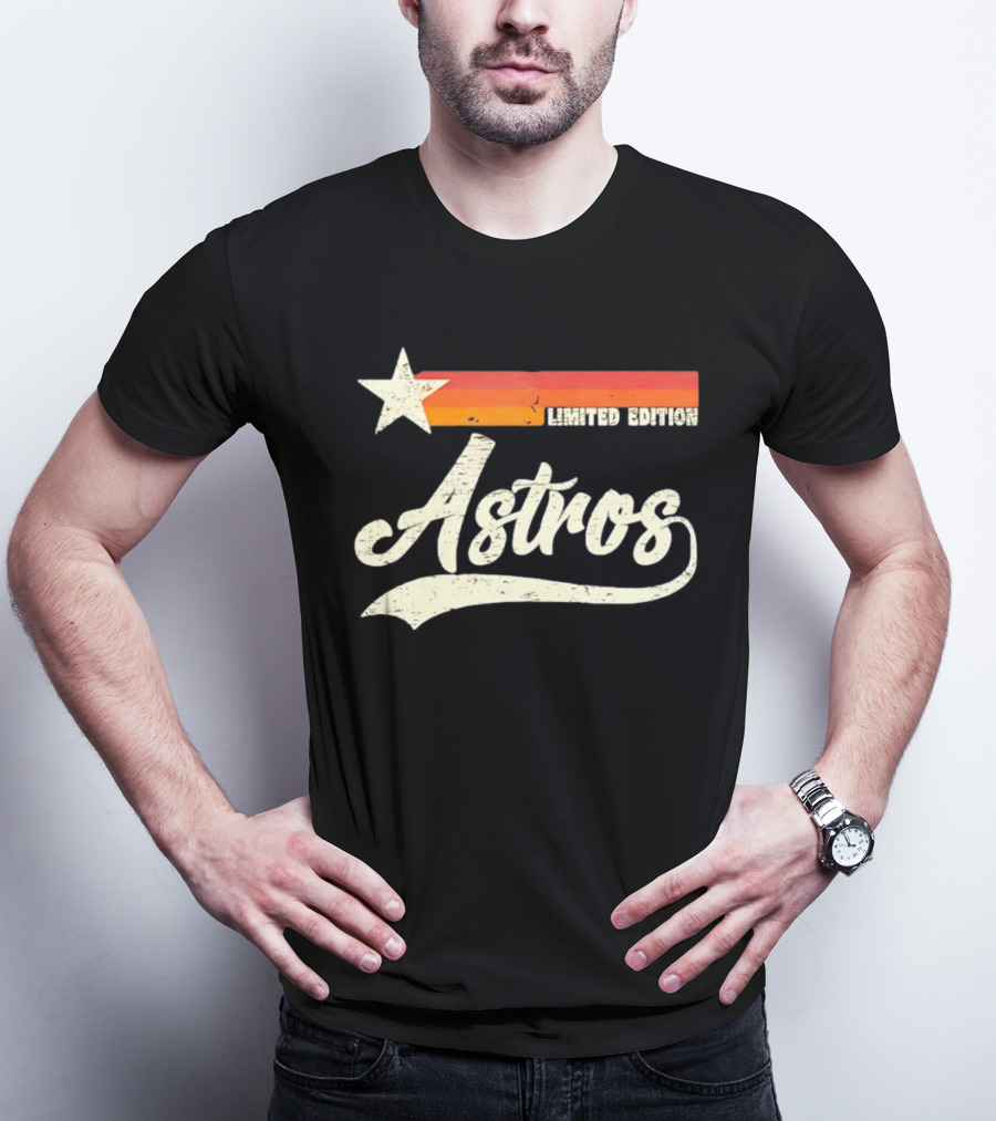 Houston Astros Retro Star Limited Edition T-Shirt