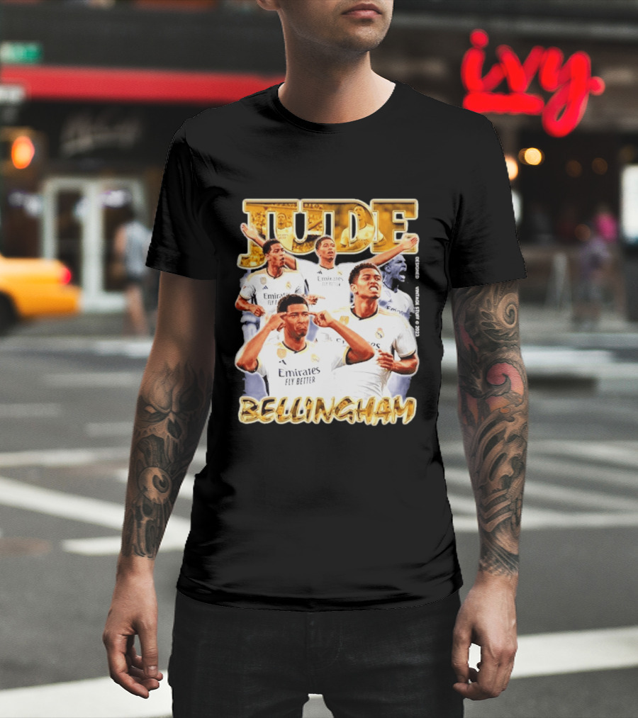 Jude Bellingham Real Madrid Emirates Fly Better T-Shirt