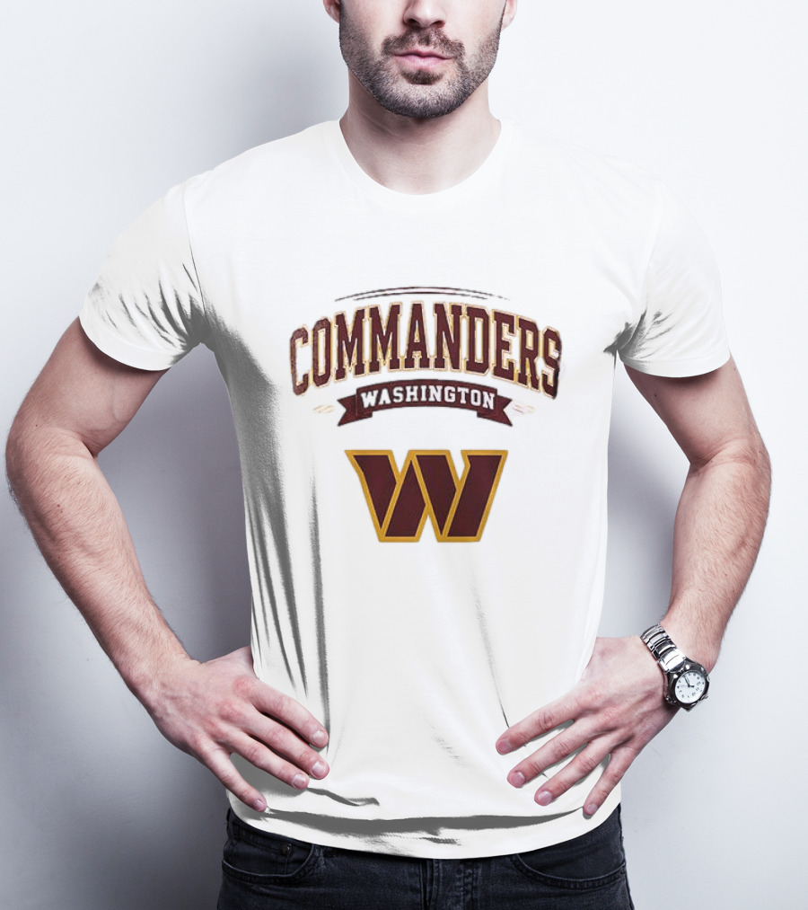 Washington Commanders Ghostface Running Football Fan Gear T-Shirt