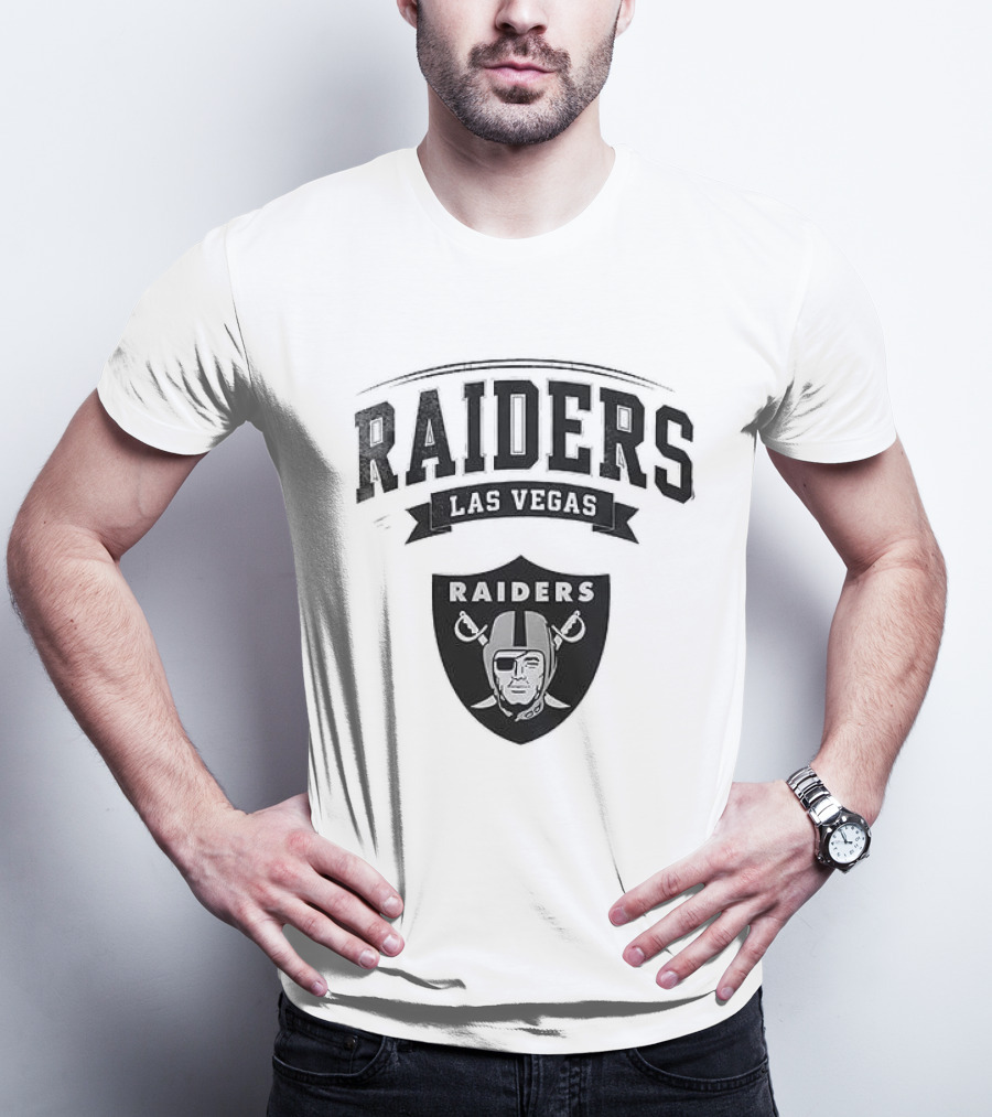 Las Vegas Raiders Ghostface Running Football T-Shirt