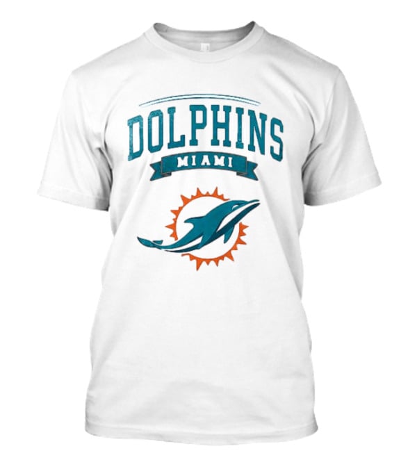 Miami Dolphins Ghostface Running Football Fan T-Shirt