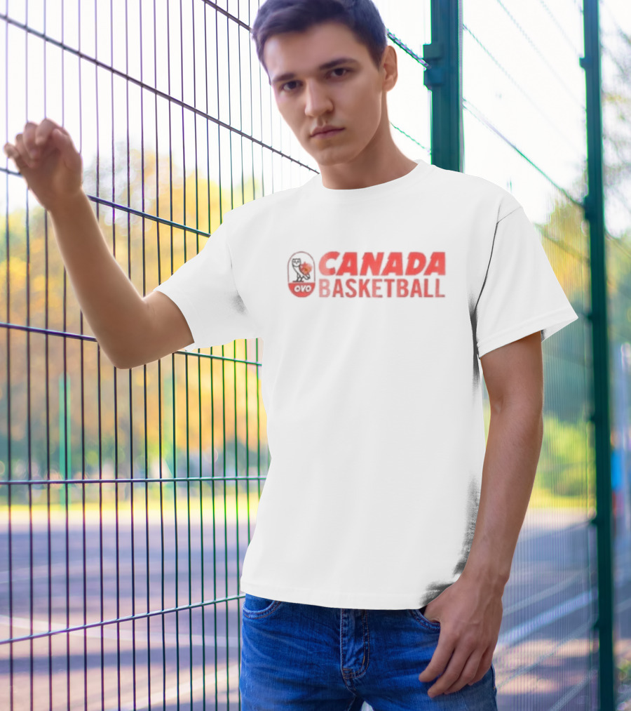Drake OVO Canada Basketball Collaboration Owl T-Shirt