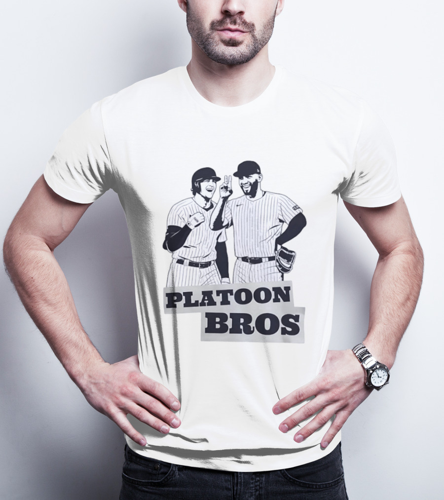 Platoon Bros MLB Baseball Players Iconic Duo T-Shirt
