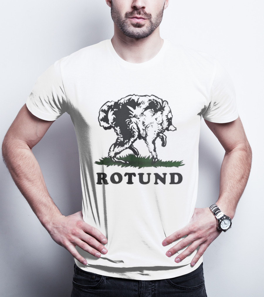 Rotund Jimothy Bear Flag T-Shirt
