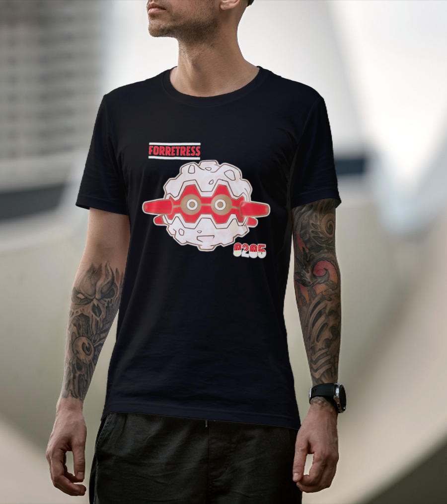 Forretress 205 Pokémon Pokedex T-Shirt