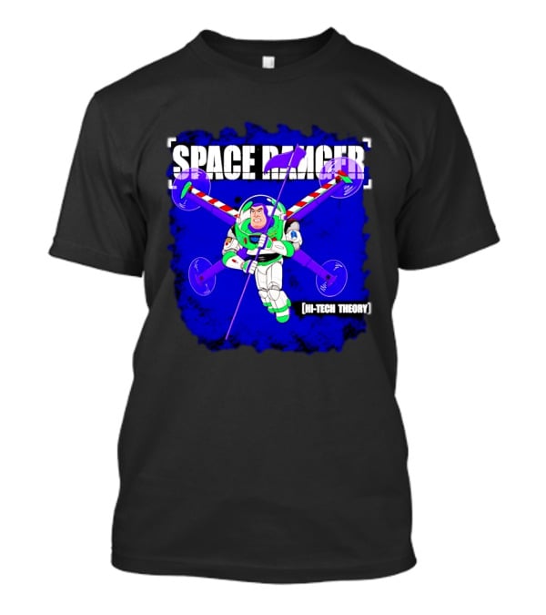 Space Ranger Hi Tech Theory Buzz Lightyear Toy Story T-Shirt