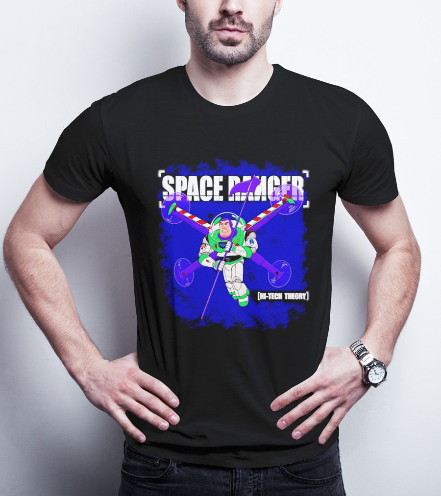 Space Ranger Hi Tech Theory Buzz Lightyear Toy Story T-Shirt