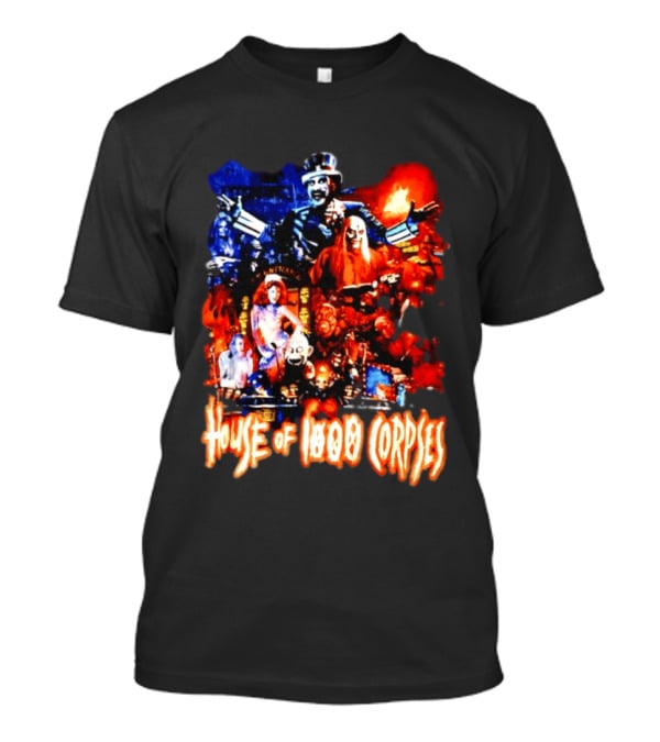 House Of 1000 Corpses Rob Zombie Horror Movie Captain Spaulding T-Shirt