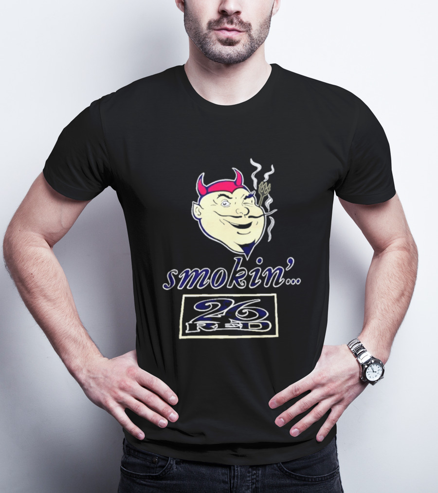 Devil Smokin' 26 Red T-Shirt