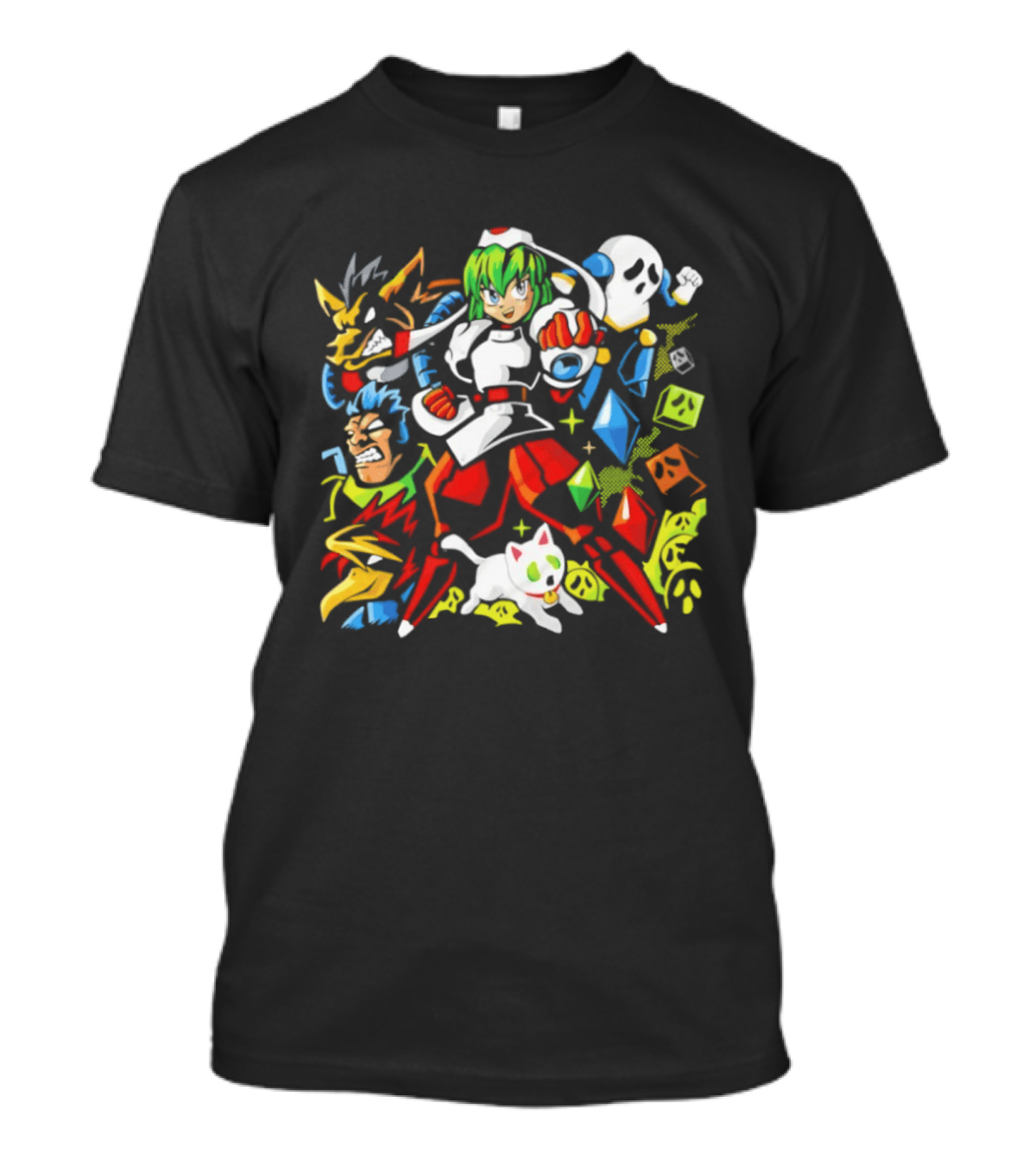 Marina Mischief Makers N64 Retro Game Characters T-Shirt