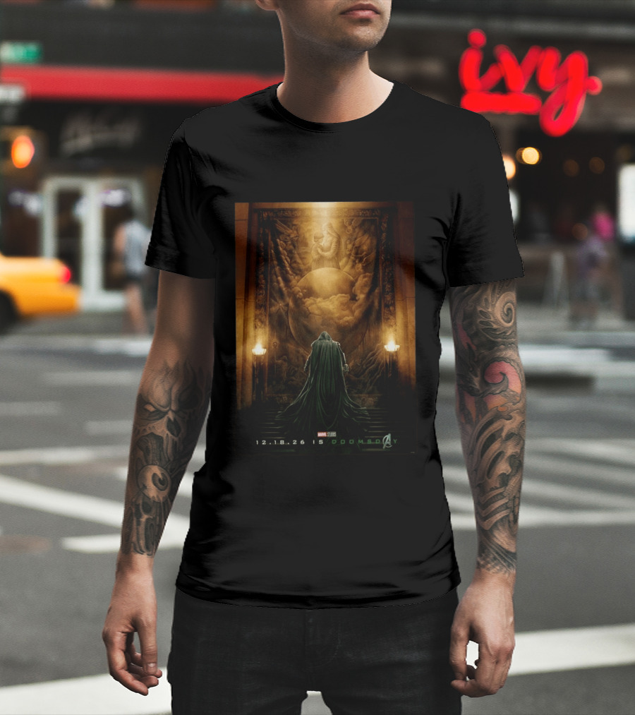 Marvel Avengers Doomsday 2026 The Vengeance Begins December 18 2026 T-Shirt