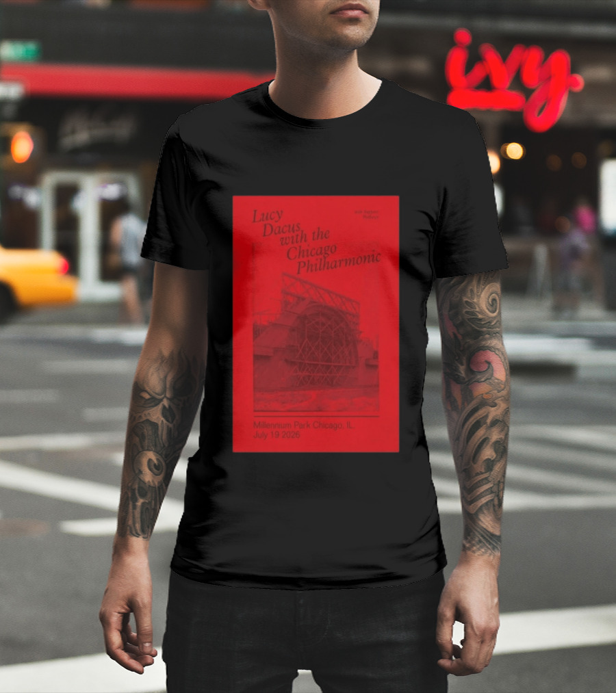 Lucy Dacus With The Chicago Philharmonic Millennium Park Chicago July 19 2026 T-Shirt