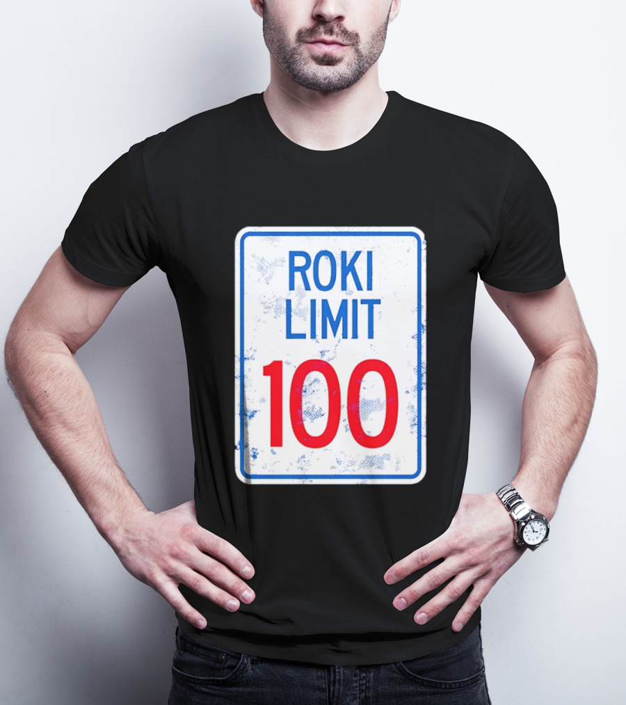 Roki Sasaki Speed Limit 100 Dodgers T-Shirt